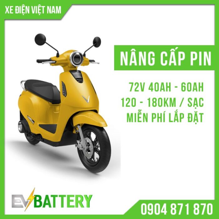 Độ PIN Xe Máy Điện Evo200 - EVBattery