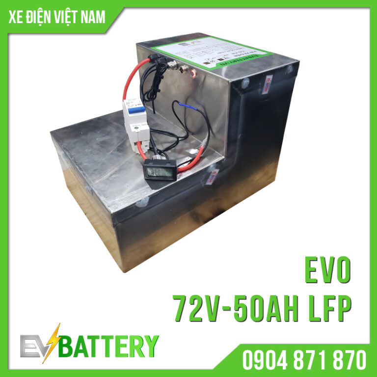 Pin Xe Máy Điện Evo - 72V 50AH LFP - EVBattery