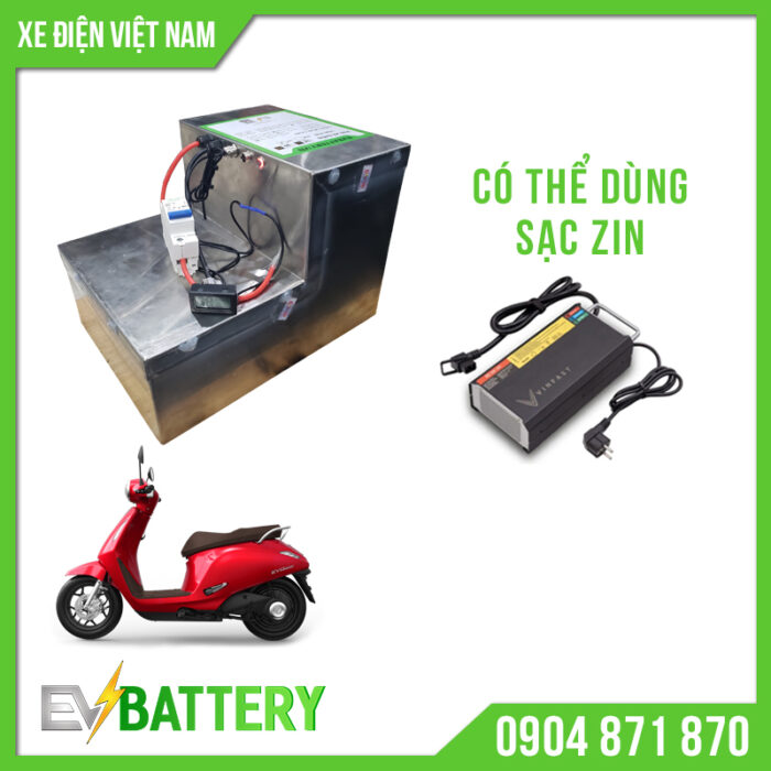 Pin Xe Máy Điện Evo - 72V 50AH LFP - EVBattery