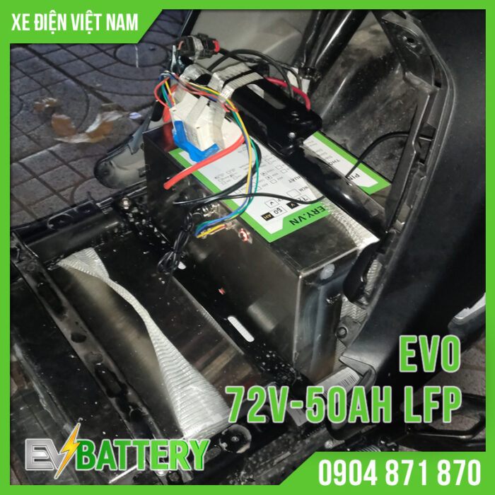 Pin Xe Máy Điện Evo - 72V 50AH LFP - EVBattery